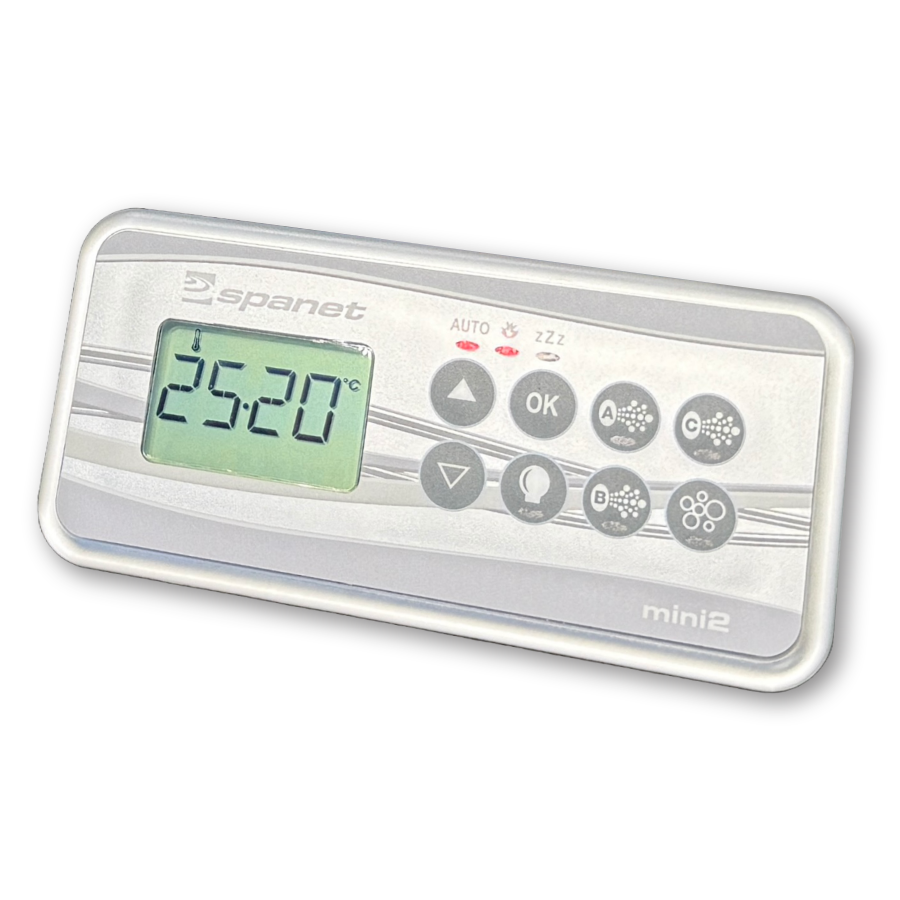 SpaNET SV Mini 2 Touchpad - Rectangle – Pool & Spa World